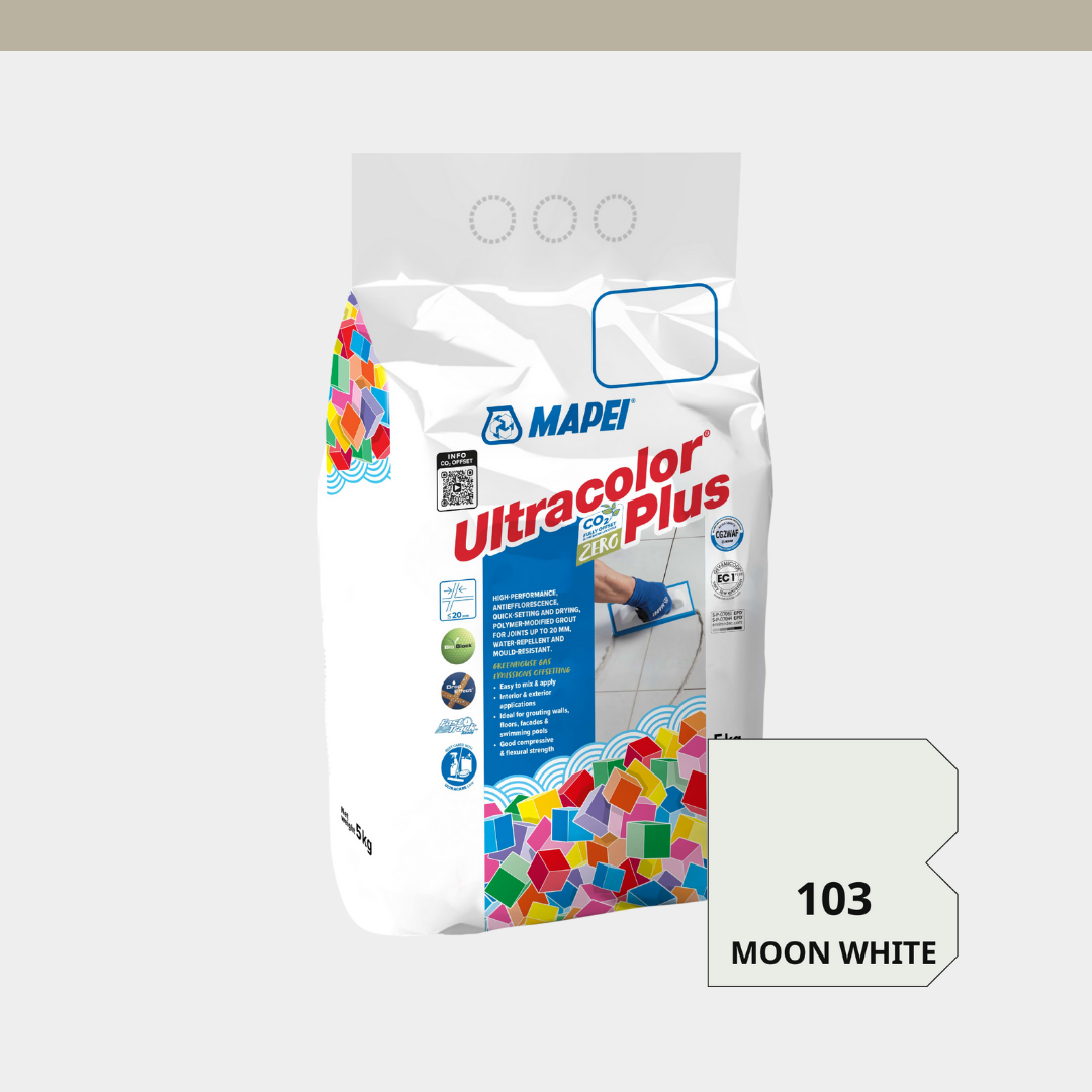 [MAPEI] Ultracolor Plus ALU 103 (Moon White) 5kg – BaytinaPlus