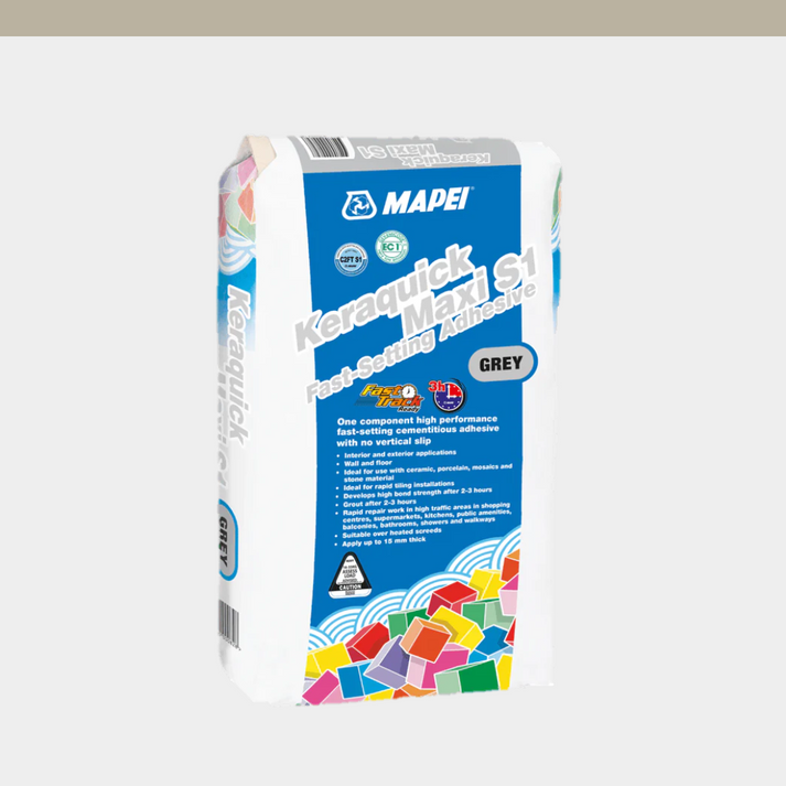 [MAPEI] Keraquick Maxi S1 Grey 20kg – BaytinaPlus