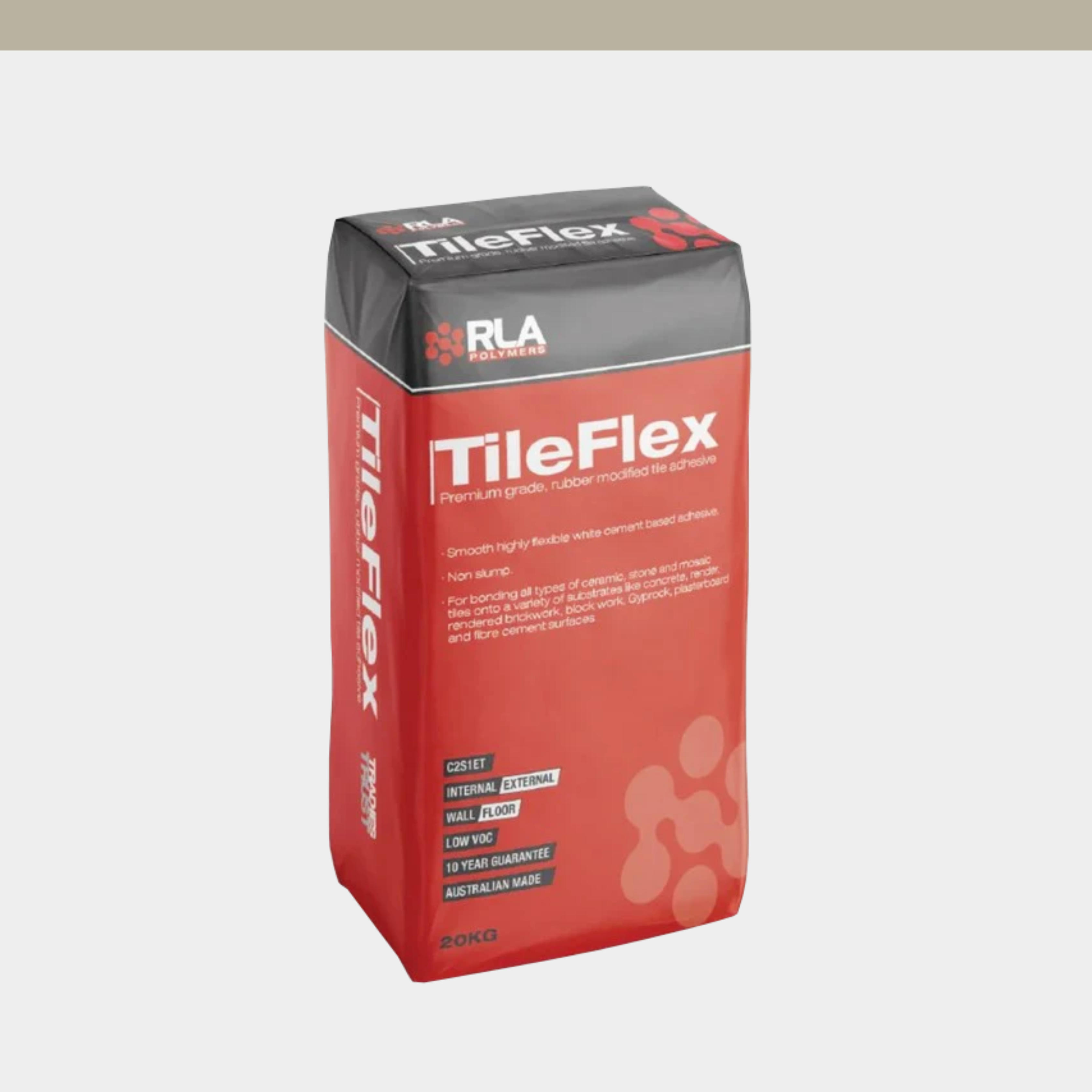 [RLA] Tileflex White Cement 20kg x pallet(64) – BaytinaPlus
