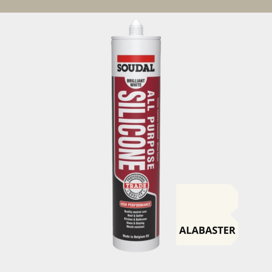[SOUDAL] All Purpose Silicone 300ml - Alabaster – BaytinaPlus